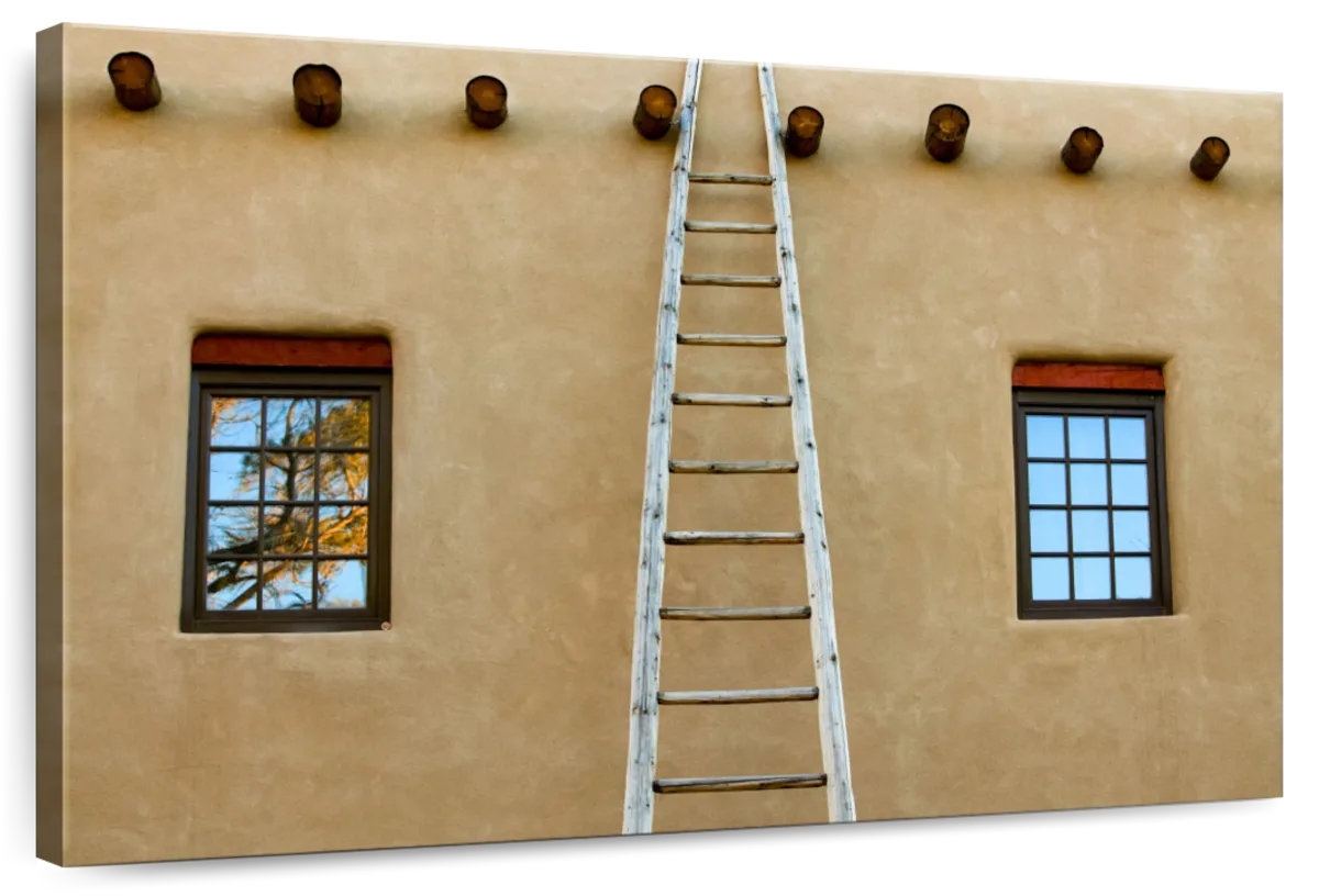 Ebern Designs Adobe House Staircase | Wayfair