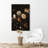 IDEA4WALL Moody Neutral Floral Canvas Wall Art, Antique Botanical Art ...