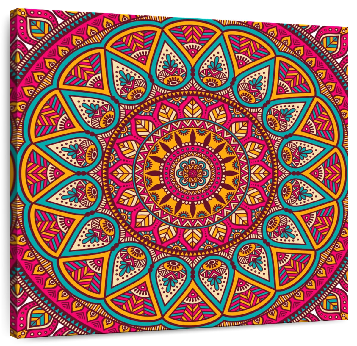 Bungalow Rose Kerner Funky Tribal Mandala | Wayfair