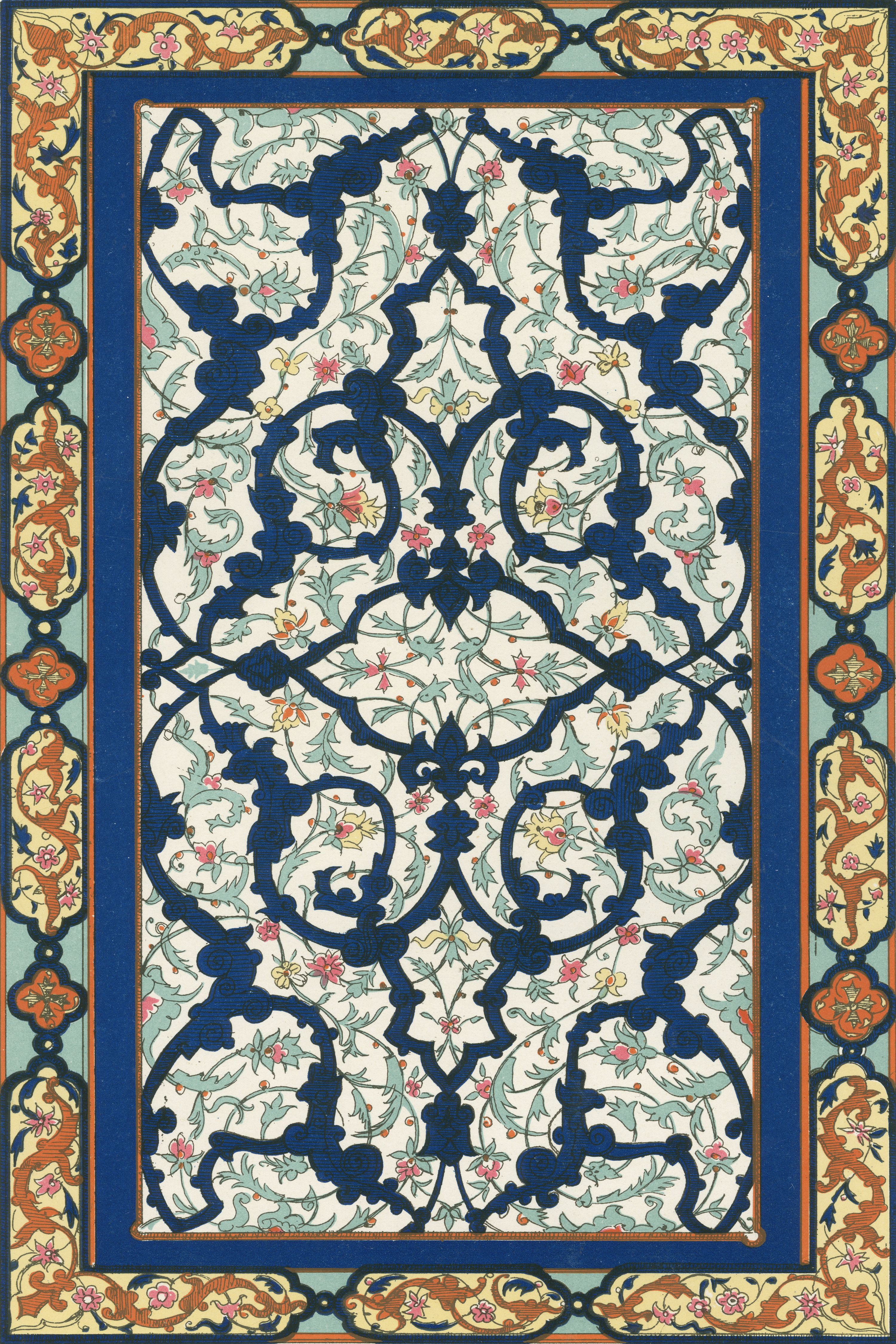 Latitude Vive Persian Ornament III by Vision Studio - Wrapped Canvas ...