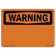 SignMission Warning Blank Write-On Sign - Wayfair Canada