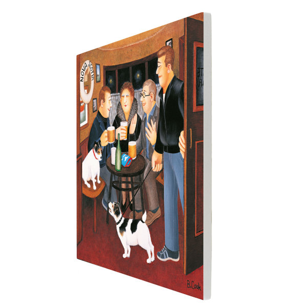 Marlow Home Co. Beryl Cook In The Snug Ceramic Wall Art 200X200 ...