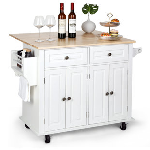 Kitchen Islands with Breakfast Bar & Carts - Wayfair Canada