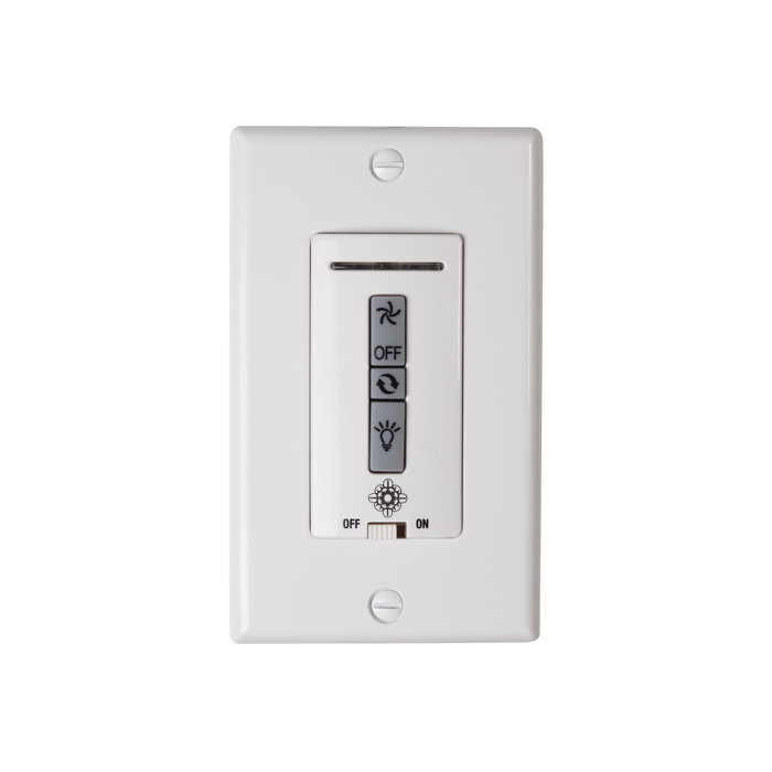 Symple Stuff Bresnahan Hard Wired Ceiling Fan Wall Controls | Wayfair