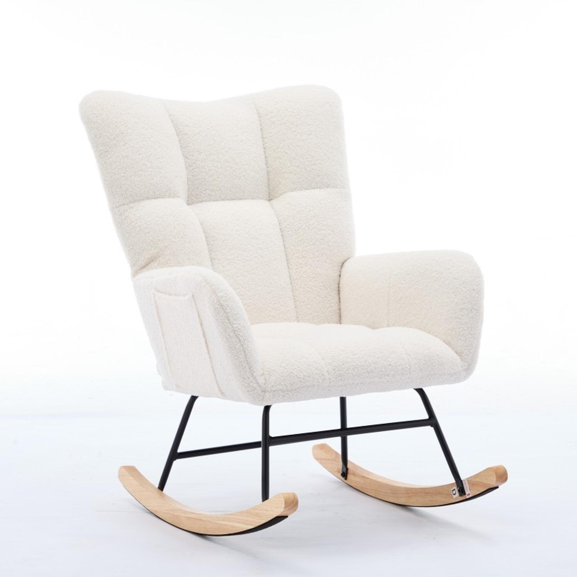 George Oliver Modern Minimalist Versatile Rocking Chair | Wayfair