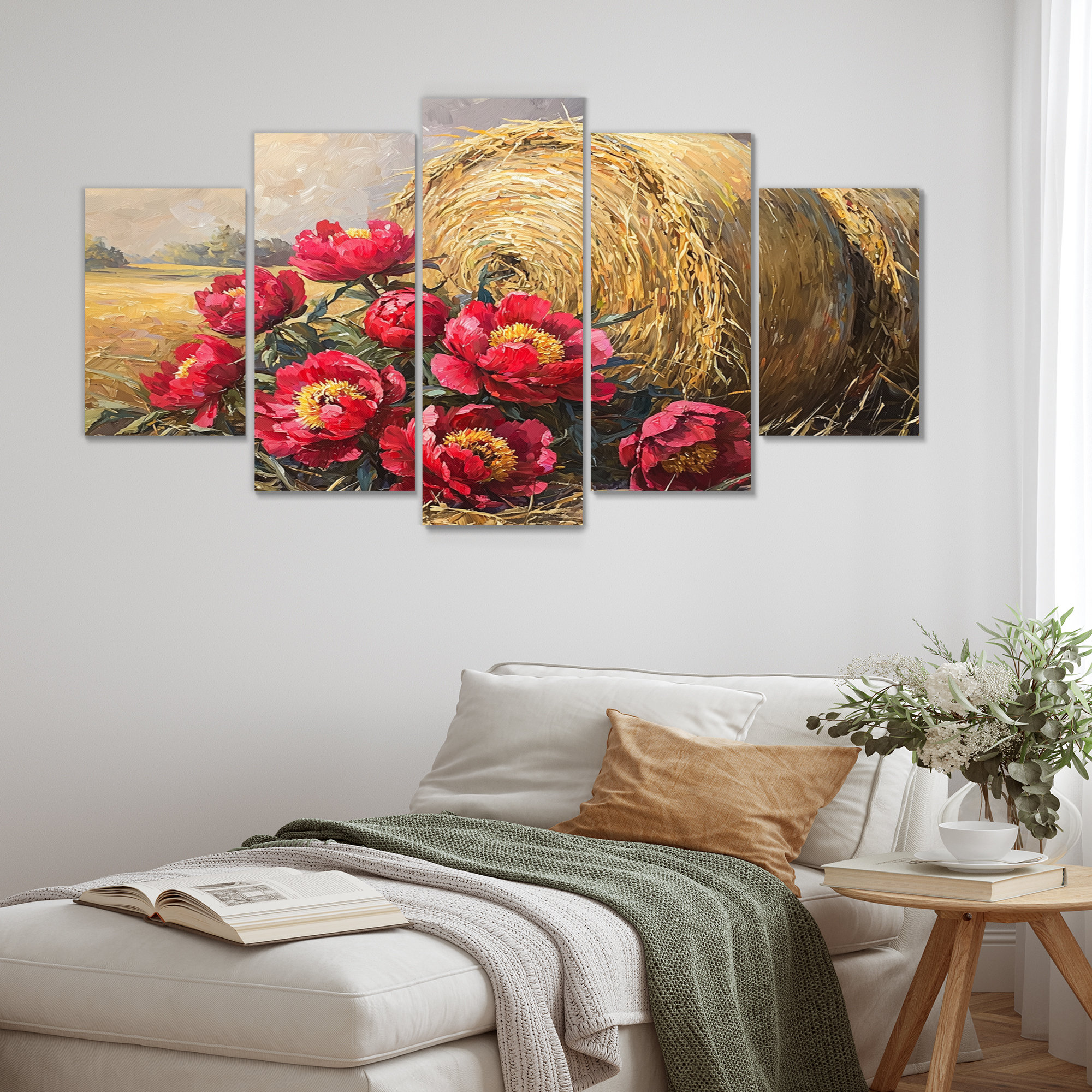 Winston Porter Lorello - Peonies Wall Art - Traditional Wall Art For ...