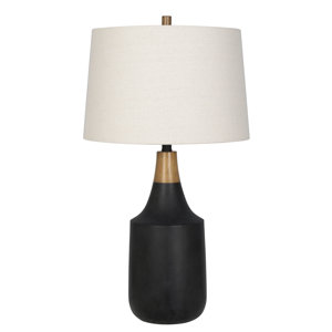 Black Country / Farmhouse Table Lamps You'll Love | Wayfair