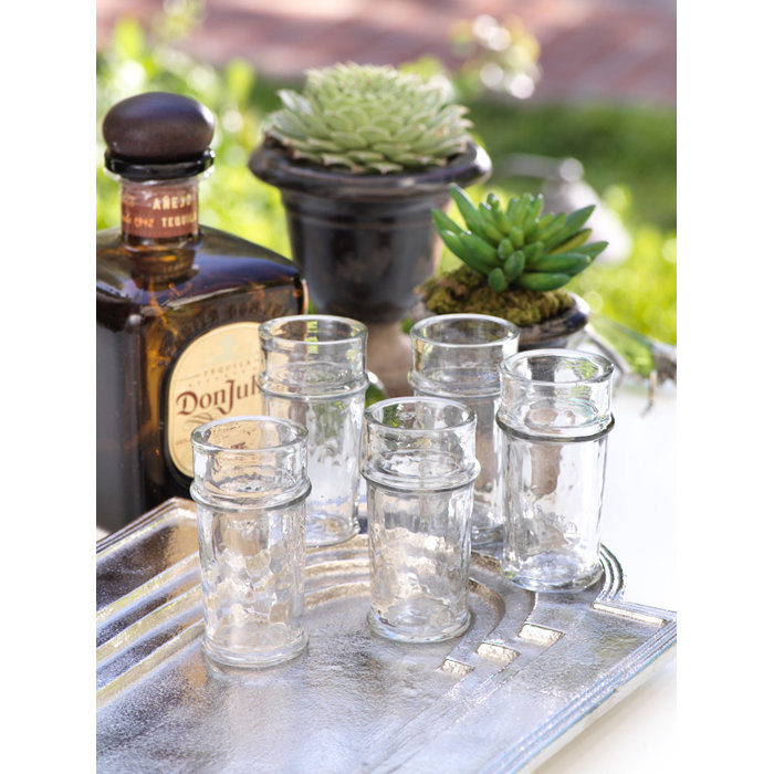 Zodax 6 - Piece Glass Shot Glass/Shooter Glassware Set & Reviews | Wayfair