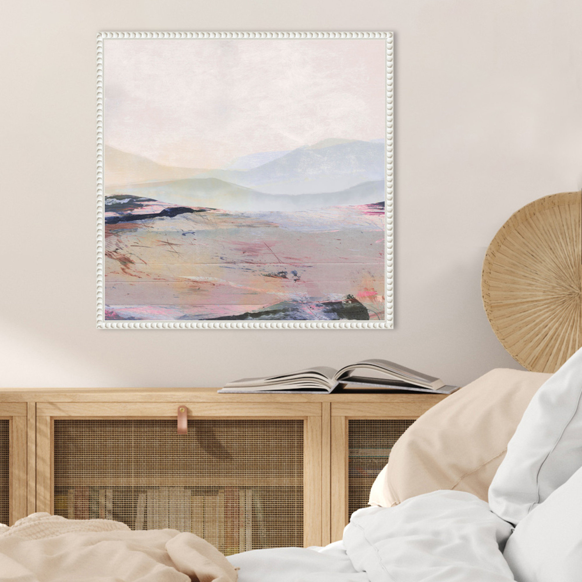 Wrought Studio Summer Horizon by Dan Hobday Framed Canvas Wall Art ...