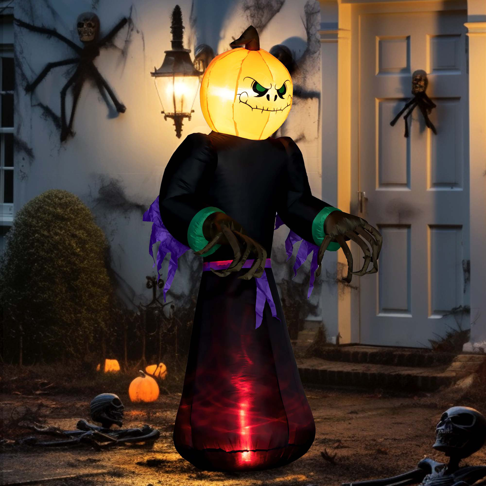 Ophelia & Co. 7' Halloween Inflatable Outdoor Decoration Reaper Ghost ...