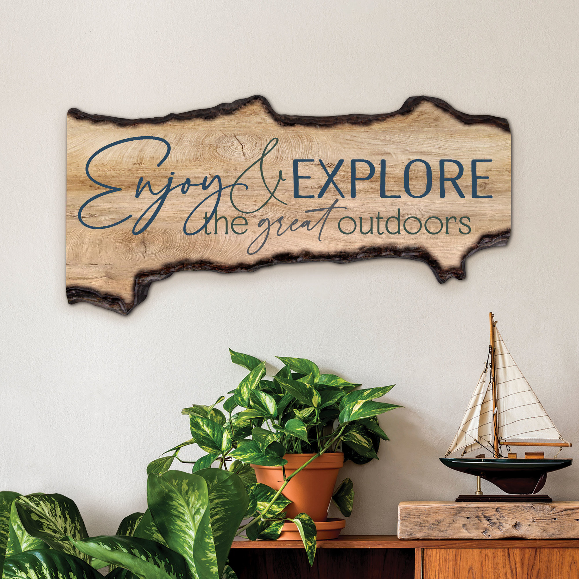 Trinx Handmade Wall Decor on MDF Wood - Wayfair Canada