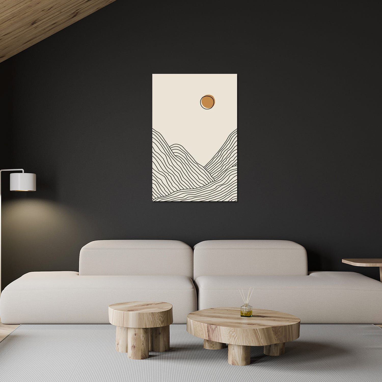 Ivy Bronx Boho Sunset Collection III - Unframed Graphic Art | Wayfair