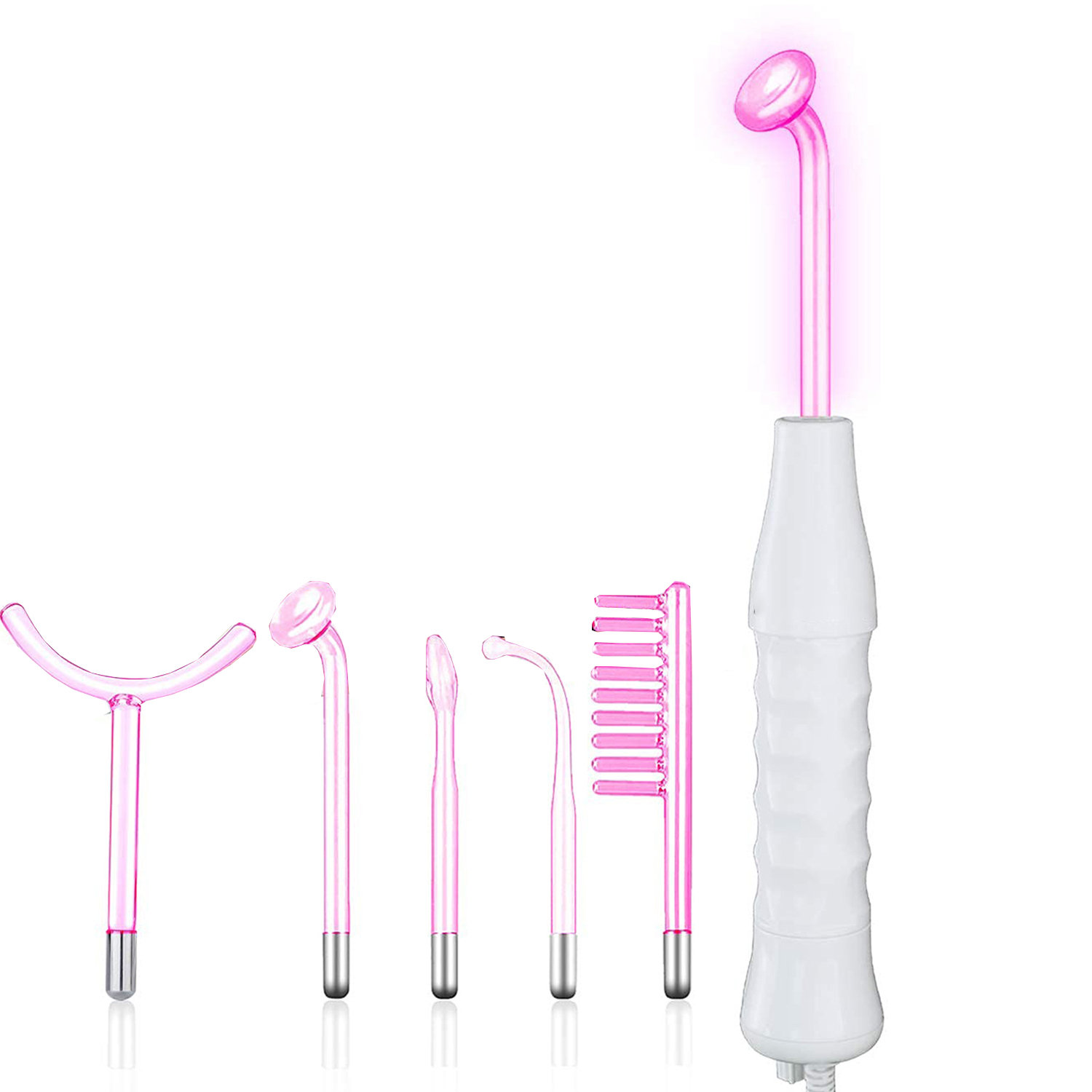 Rebrilliant Professional High Frequency Facial Wand With 5 ...