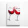 Bay Isle Home Alexandera Red Wine Lovers - Wrapped Canvas Art Prints ...