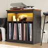 Ophelia & Co. Farmhouse Large Record Player Stand With Power Outlets ...