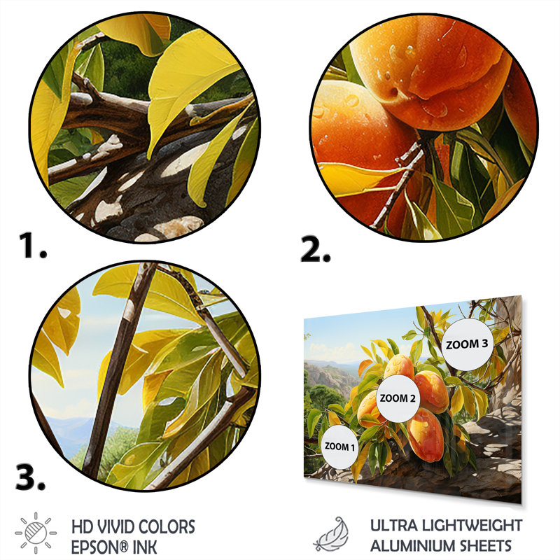 August Grove® Fruit Golden Mango - Food & Beverage Metal Wall Art Set ...