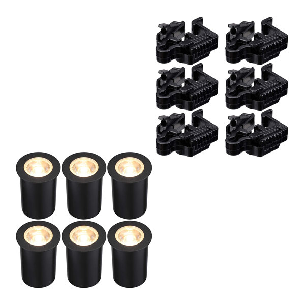 LEONLITE Integrated LED Metal Well Light Pack - Wayfair Canada