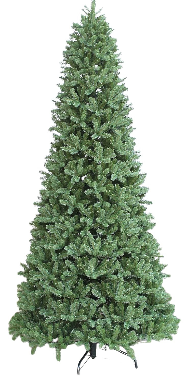 King Of Christmas 12ft Tall Slim Christmas Tree Unlit, King Douglas Fir ...