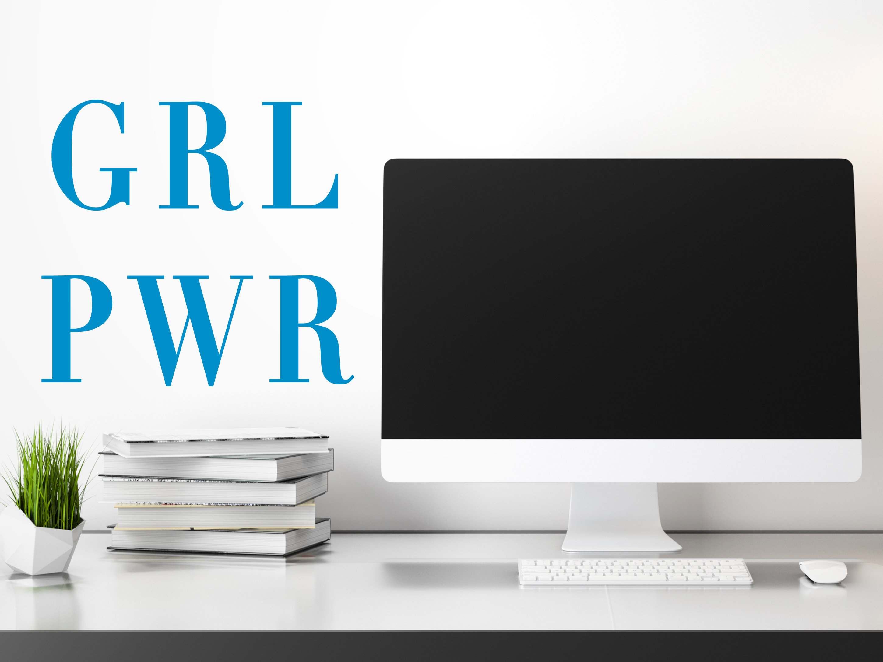 Trinx GRL PWR (Girl Power) | Office Wall Decal - Wayfair Canada