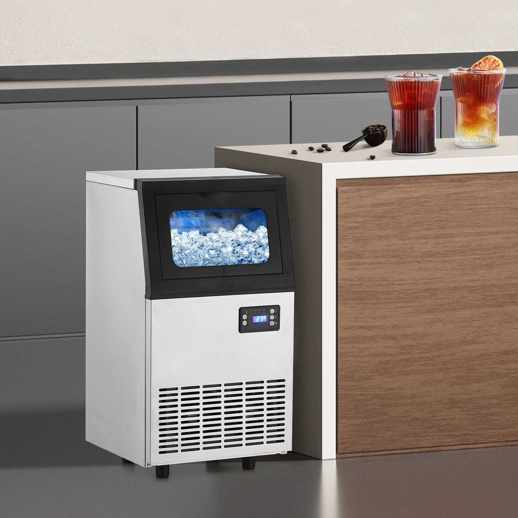 Zstar 110 lb. Daily Production Freestanding Ice Maker - Wayfair Canada
