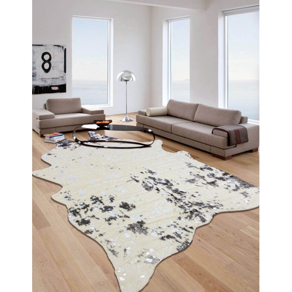 Rosdorf Park Dowell Gray/Beige Area Rug & Reviews | Wayfair