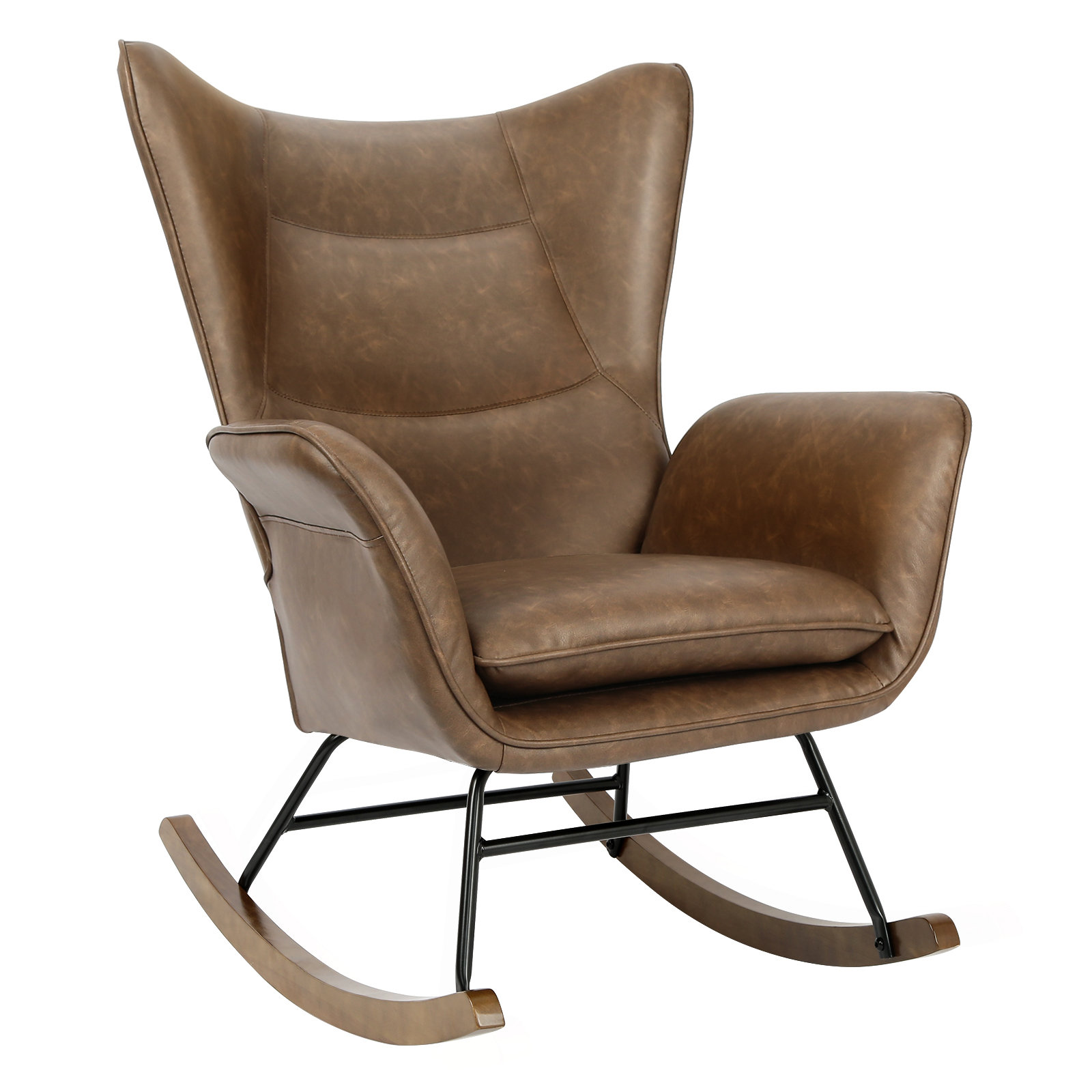 George Oliver Kindyl Rocking Chair | Wayfair