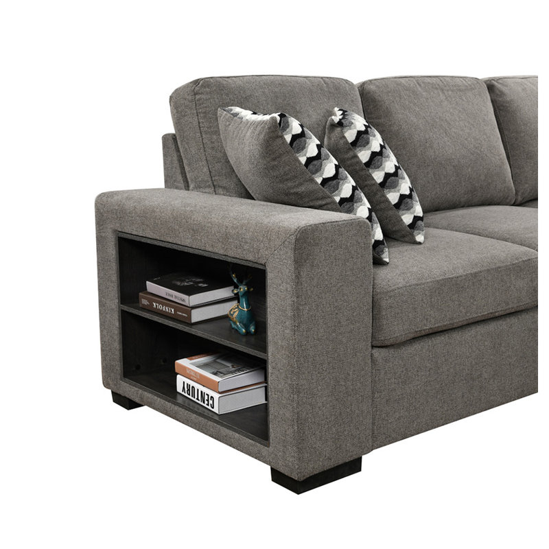 Latitude Run® Venisha Upholstered Sectional | Wayfair