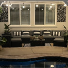 Matrix Decor Screens Plastic Plants & Flowers Wall Decor & Reviews ...