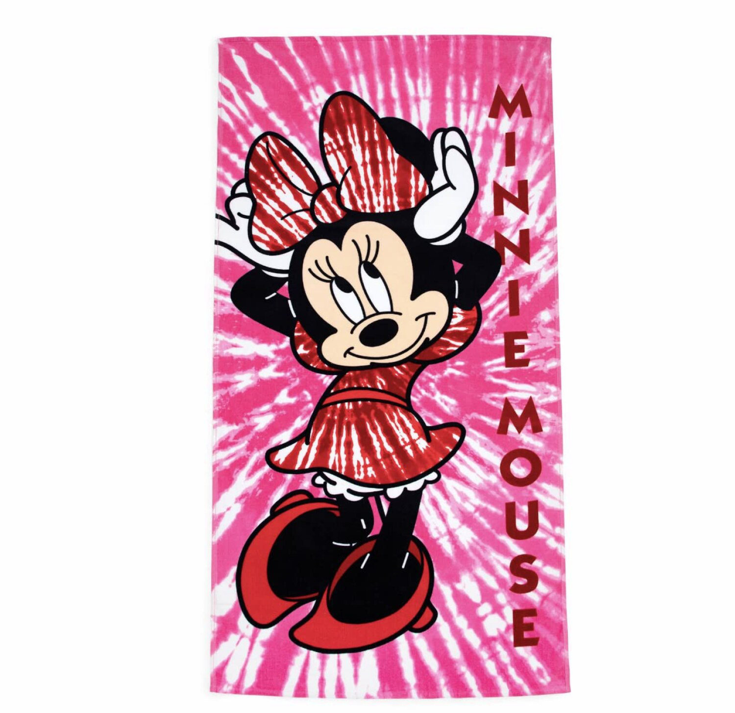 Everly Quinn Sunshine Minnie Beach Towel - Disney's Ultimate Summer ...