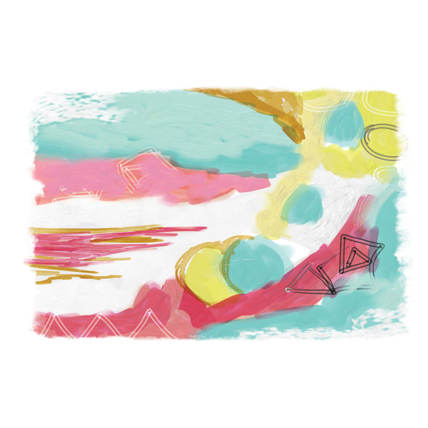 Metro Lane Spring Midday Painting - Wrapped Canvas Painting | Wayfair.co.uk