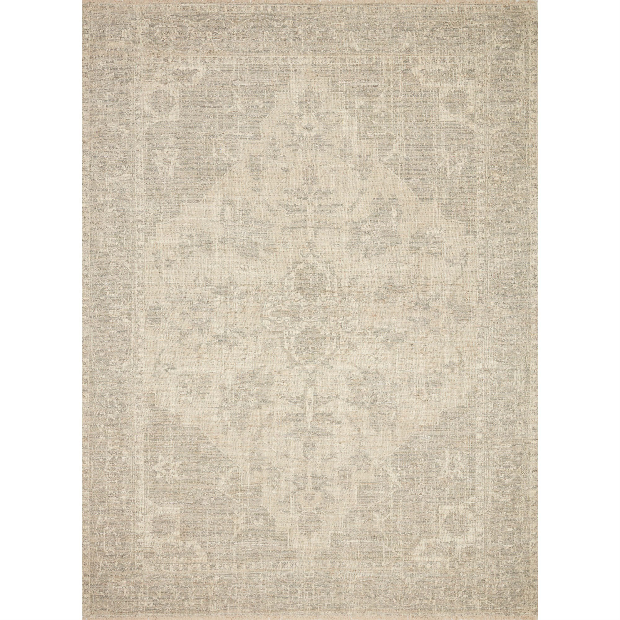 Joss & Main Amanda Oriental Handmade Flatweave Ivory/Gray Area Rug ...