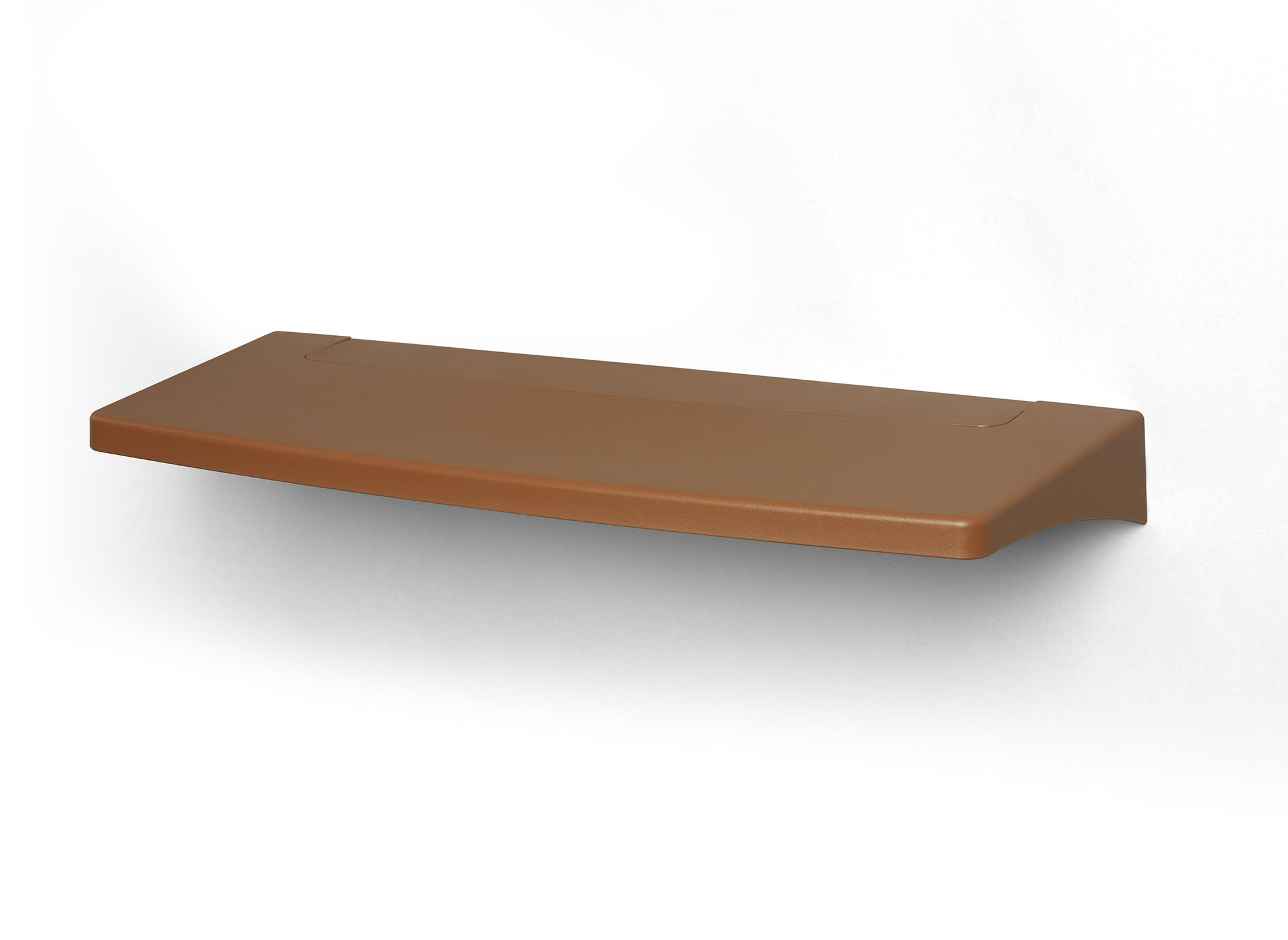 Rebrilliant Homestyle 2.25" X 9" X 22" PVC Folding Wall Shelf | Wayfair