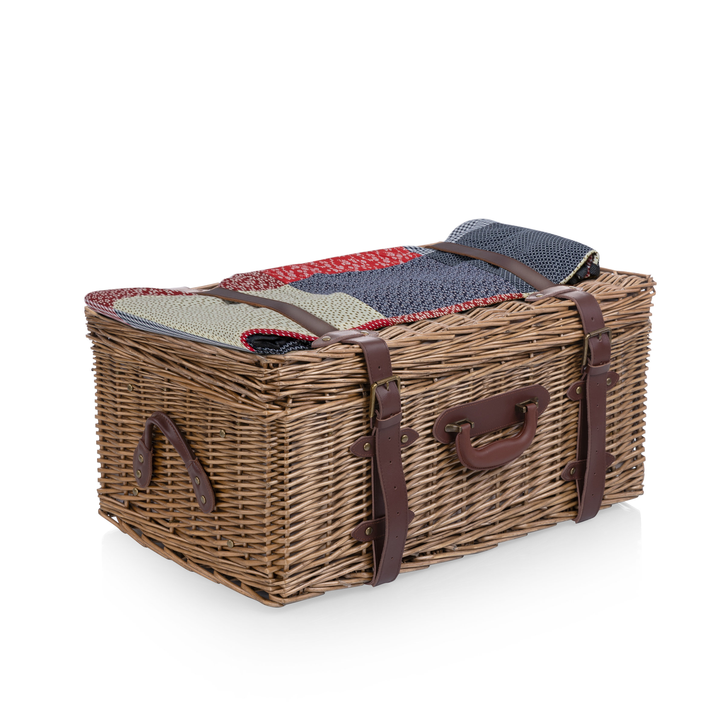 Picnic Time Charleston Luxury Picnic Basket with Deluxe Picnic and ...