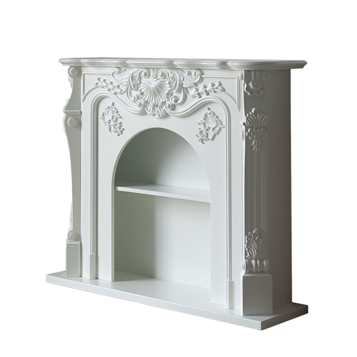 Rosdorf Park French retro solid wood carved decorative storage ...