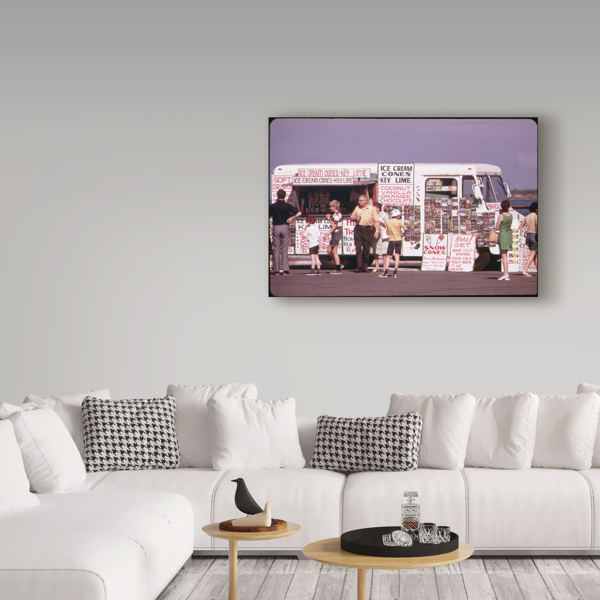 Trademark Fine Art 'Key West Cones' Photographic Print on Wrapped ...