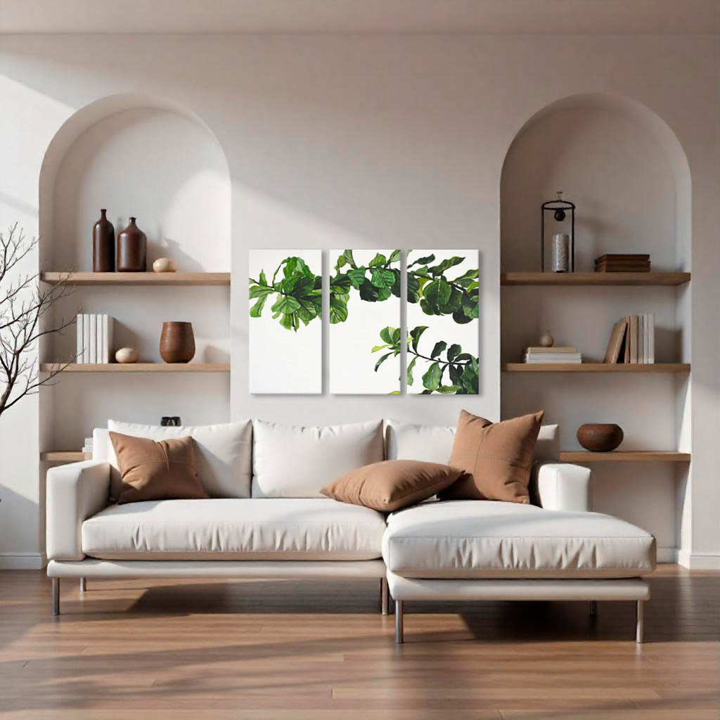 Bay Isle Home™ Chlorophy ll by Norman Wyatt Jr. - 3 Piece Wrapped ...