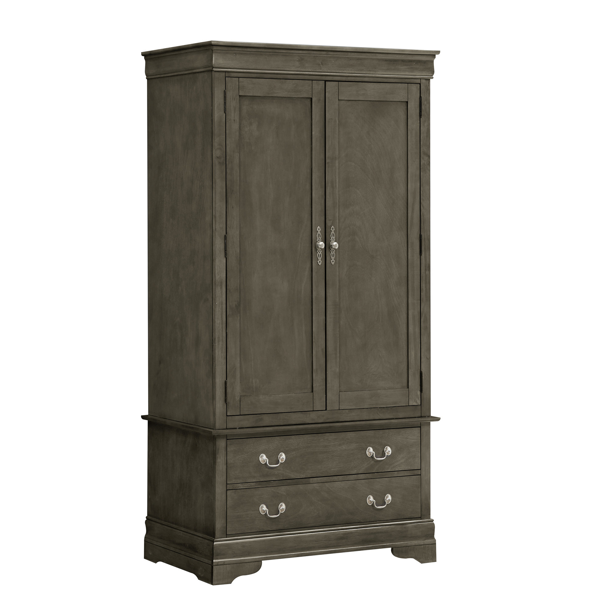 Hokku Designs White Armoire Chest | Wayfair