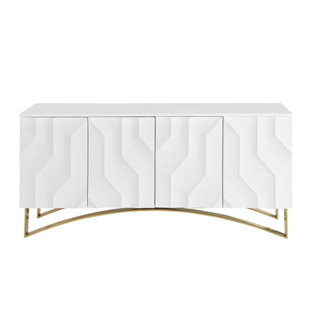 Eve Furniture Bianca White Console Table | Wayfair
