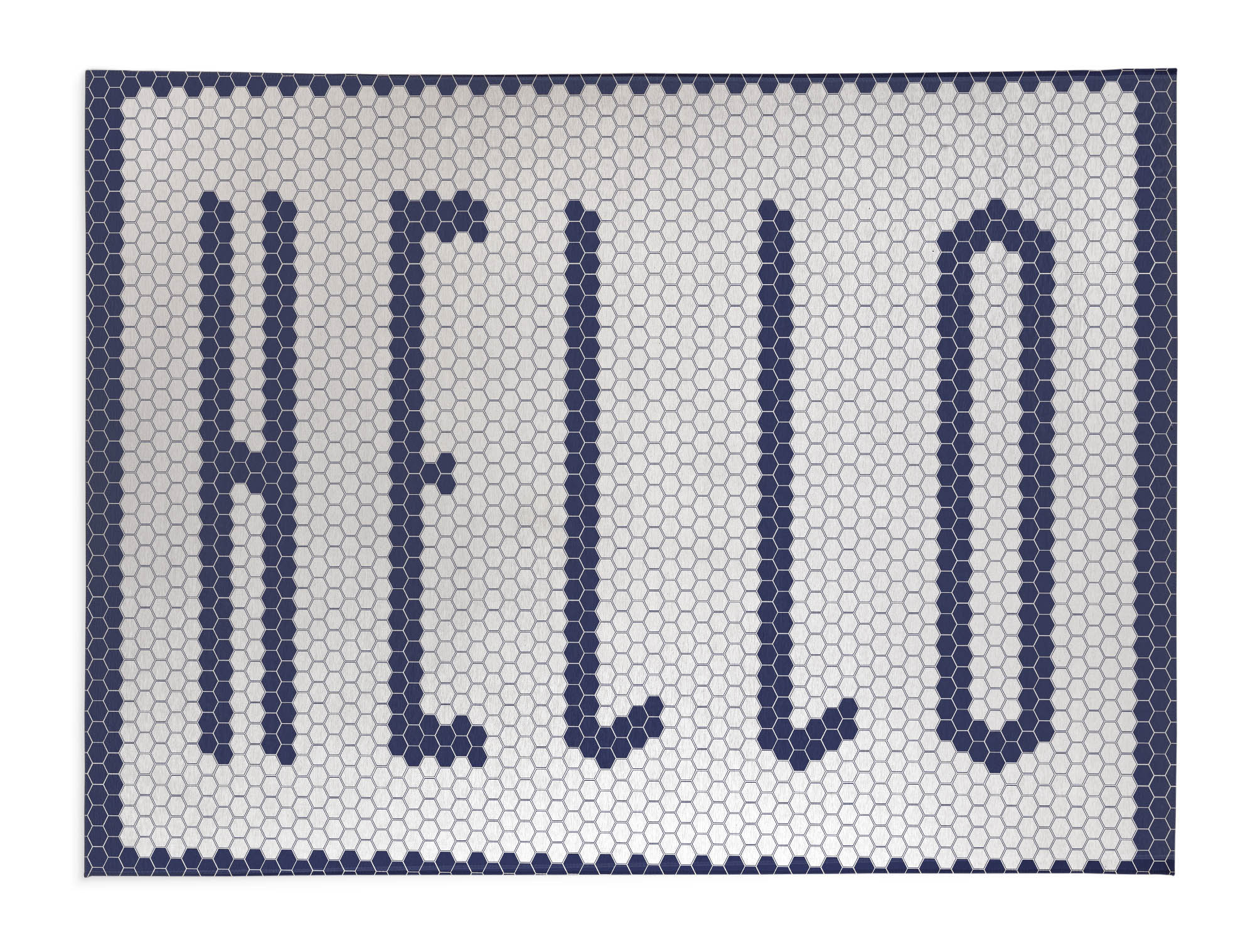 Christopher's Corner Penny Tile Hello Office Mat | Wayfair