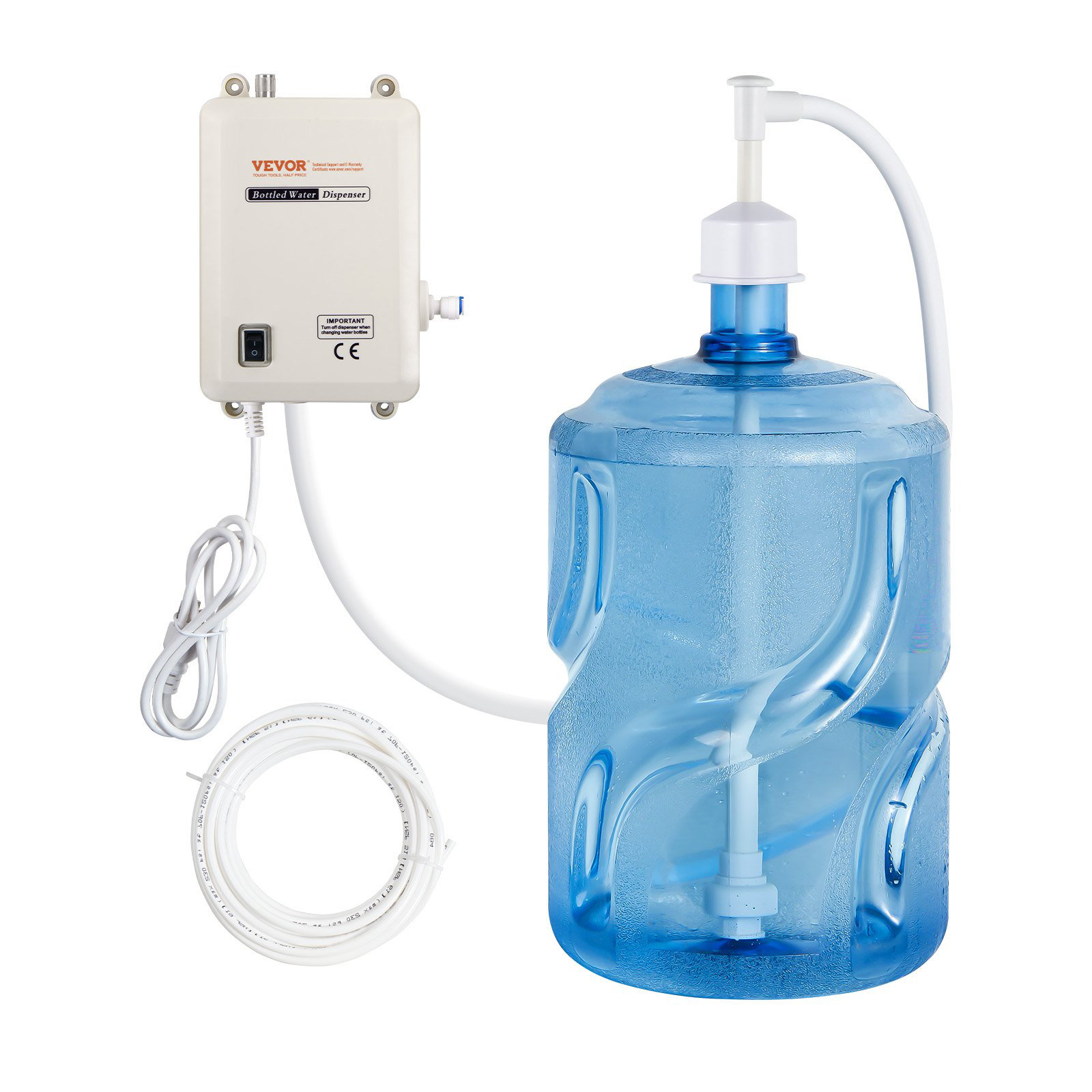 WORLD SHOP BOX VEVOR 5 Gallon Bottled Water Dispenser Pump System Water Dispensing Jug Pump ...