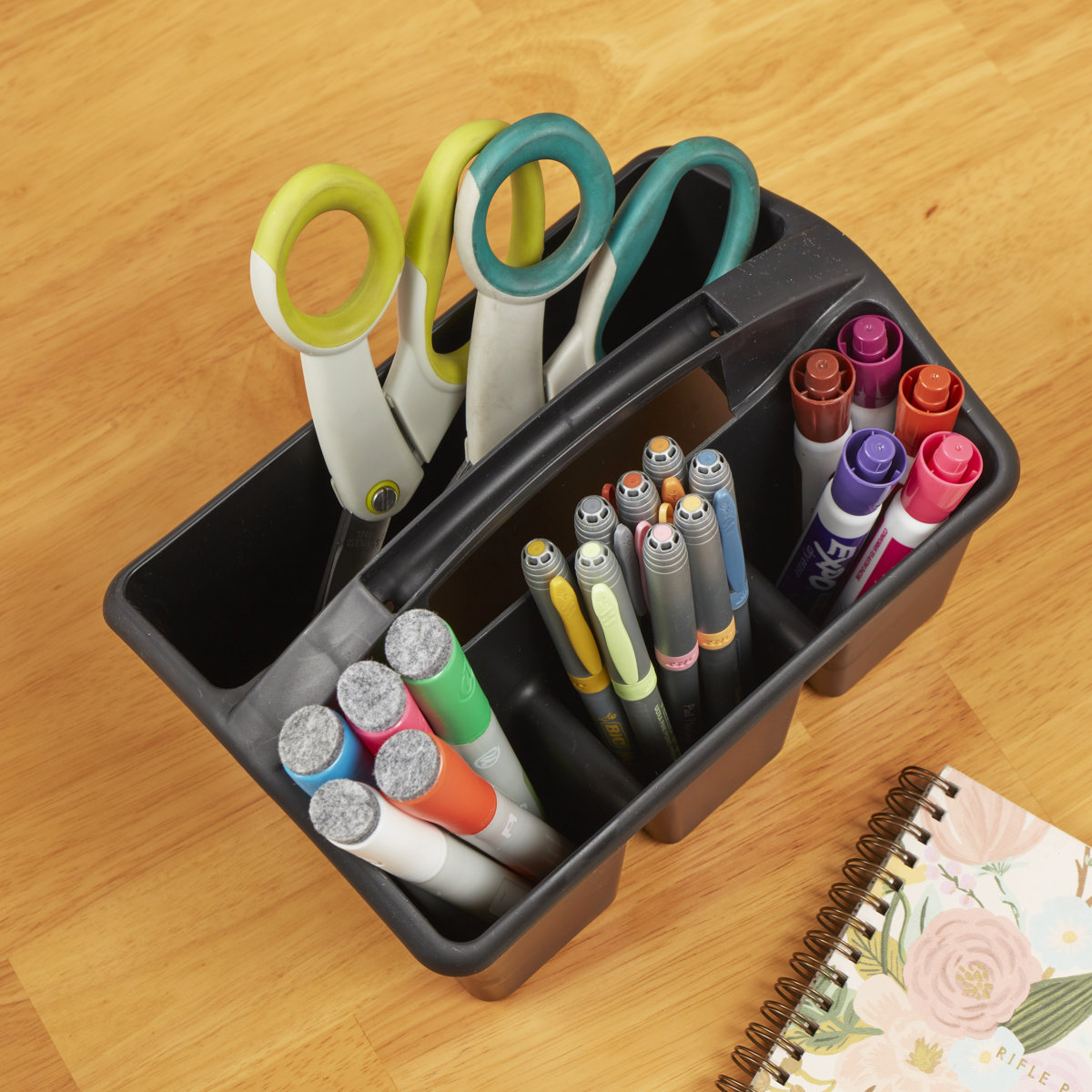 ECR4Kids 4-Compartment Small Caddy, Storage Organizer, 6-Pack | Wayfair