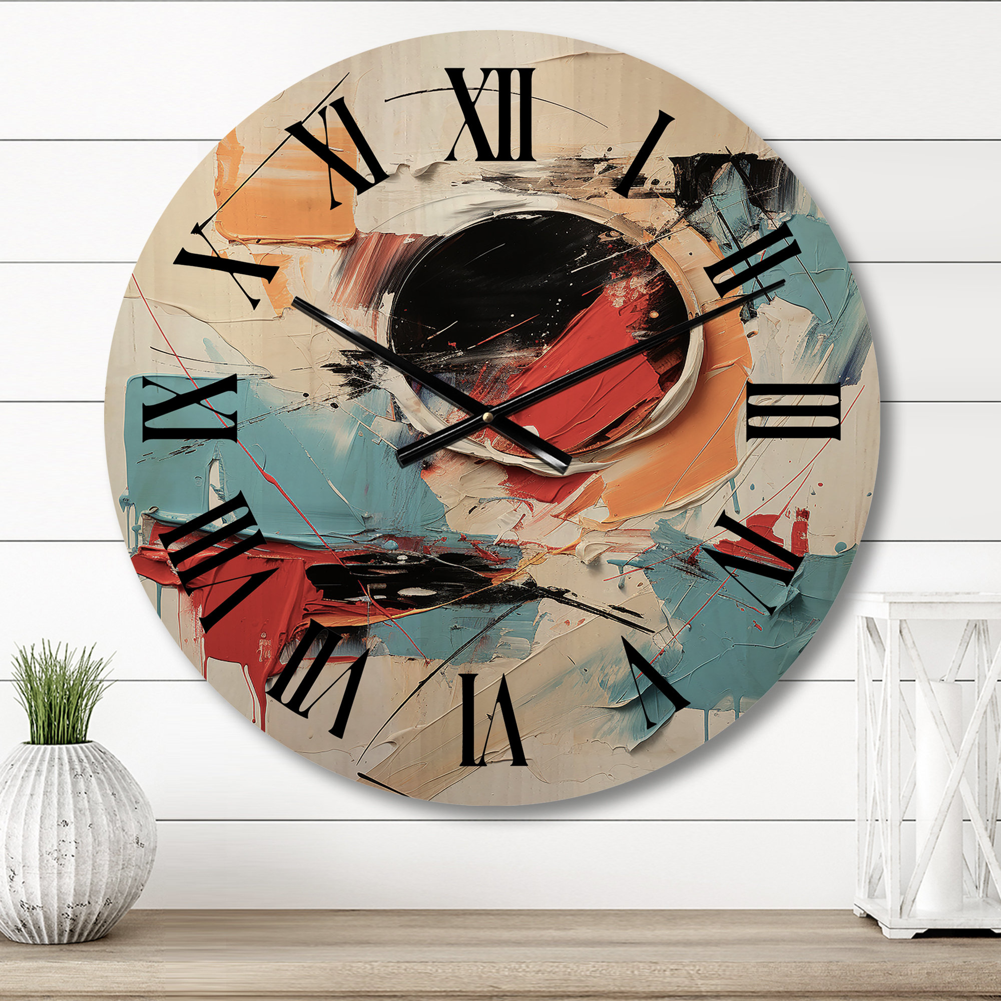 East Urban Home Blue Passenger of Fragile Wisdom Abstract - Abstract ...