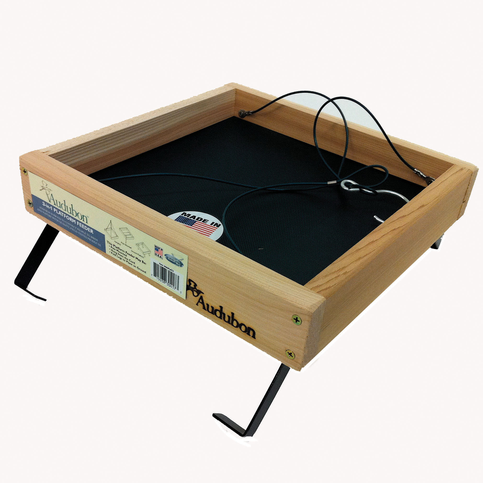 Audubon 3 in 1 Platform Tray Bird Feeder "& Reviews" | Wayfair