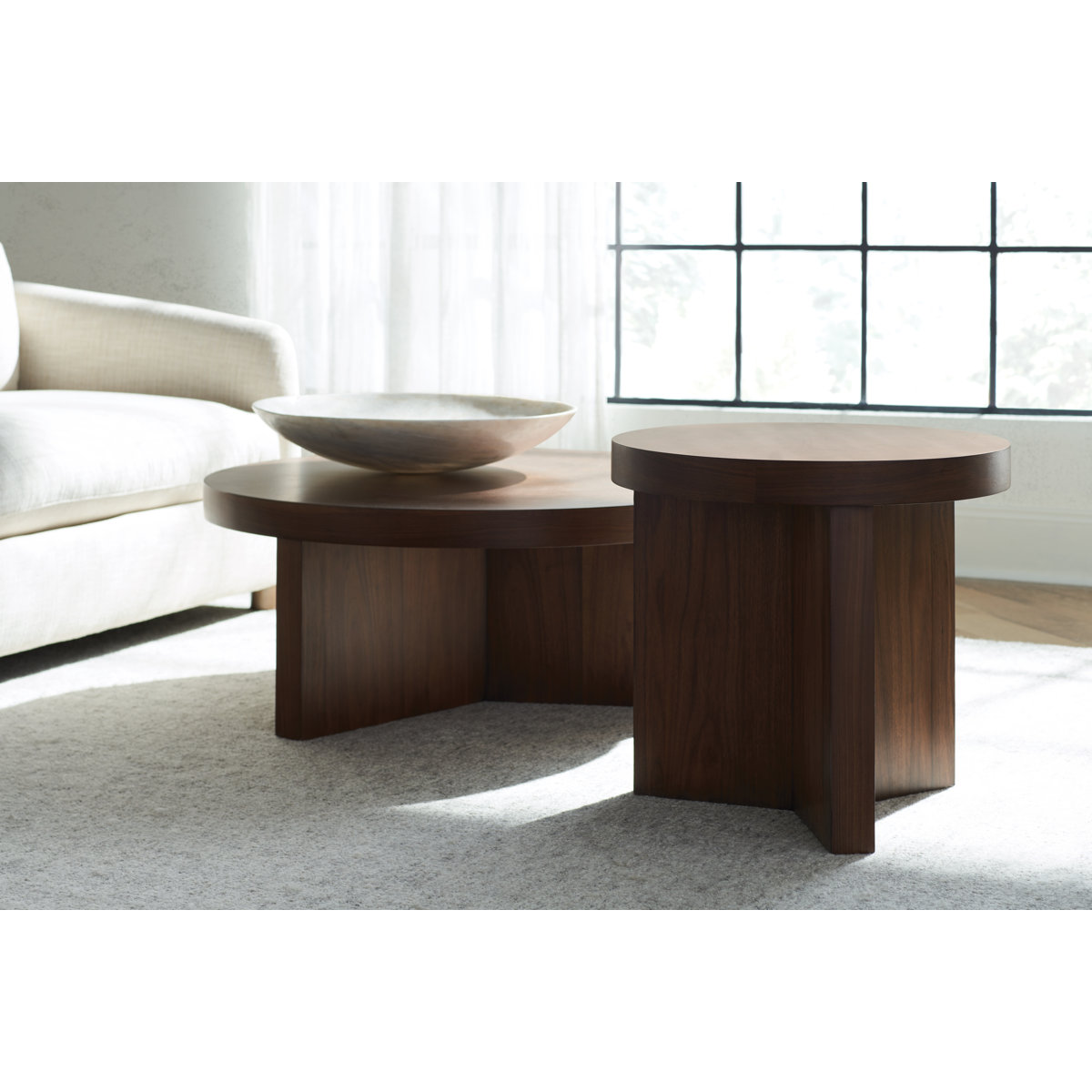 Rowe Furniture Capri Round Cocktail Table & Reviews | Perigold