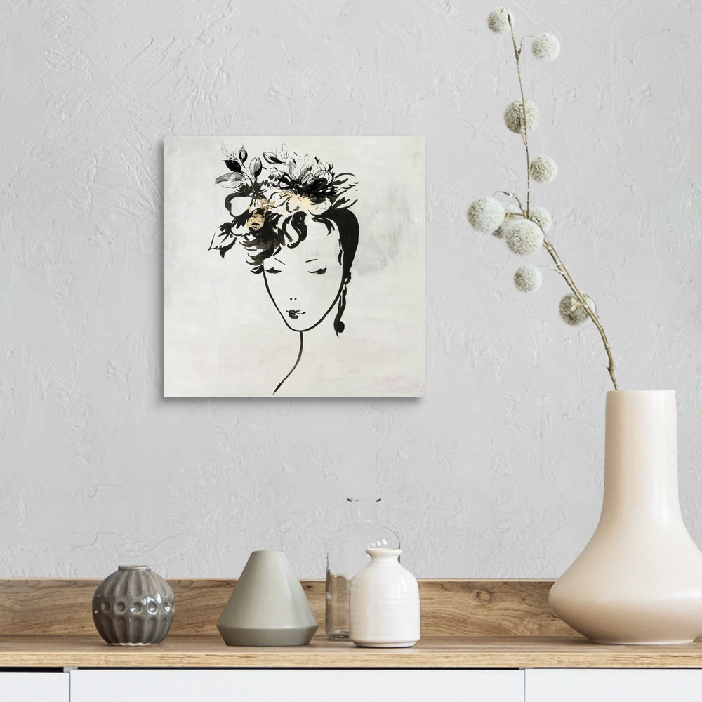 Mercer41 Feminine III by Aimee Wilson - Painting Print on Canvas | Wayfair