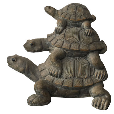 Hi-Line Gift Ltd. 3 Stacking Turtle Family Statue & Reviews | Wayfair