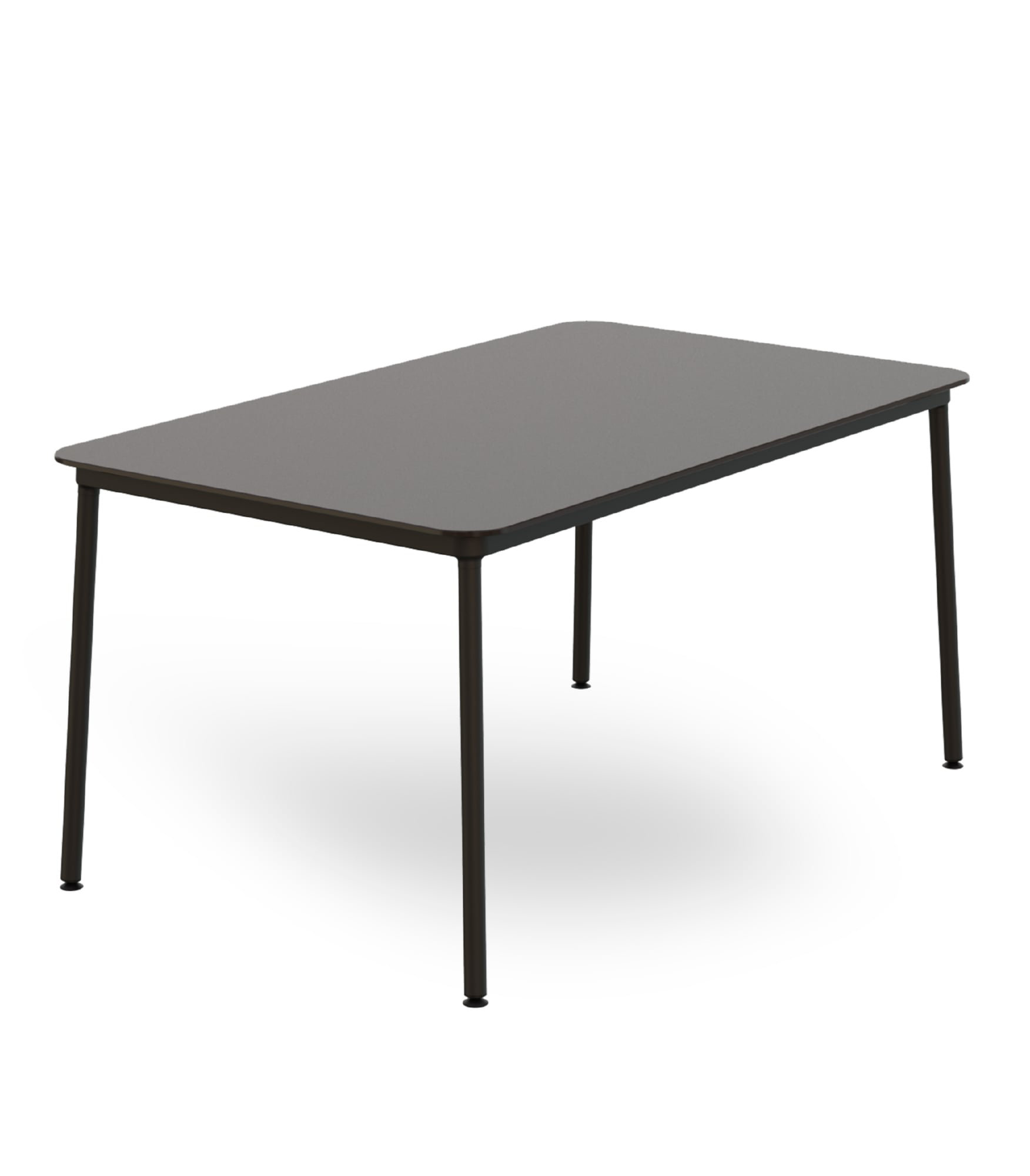 Resol Hub Rectangular Table - 70x35 - Black | Perigold