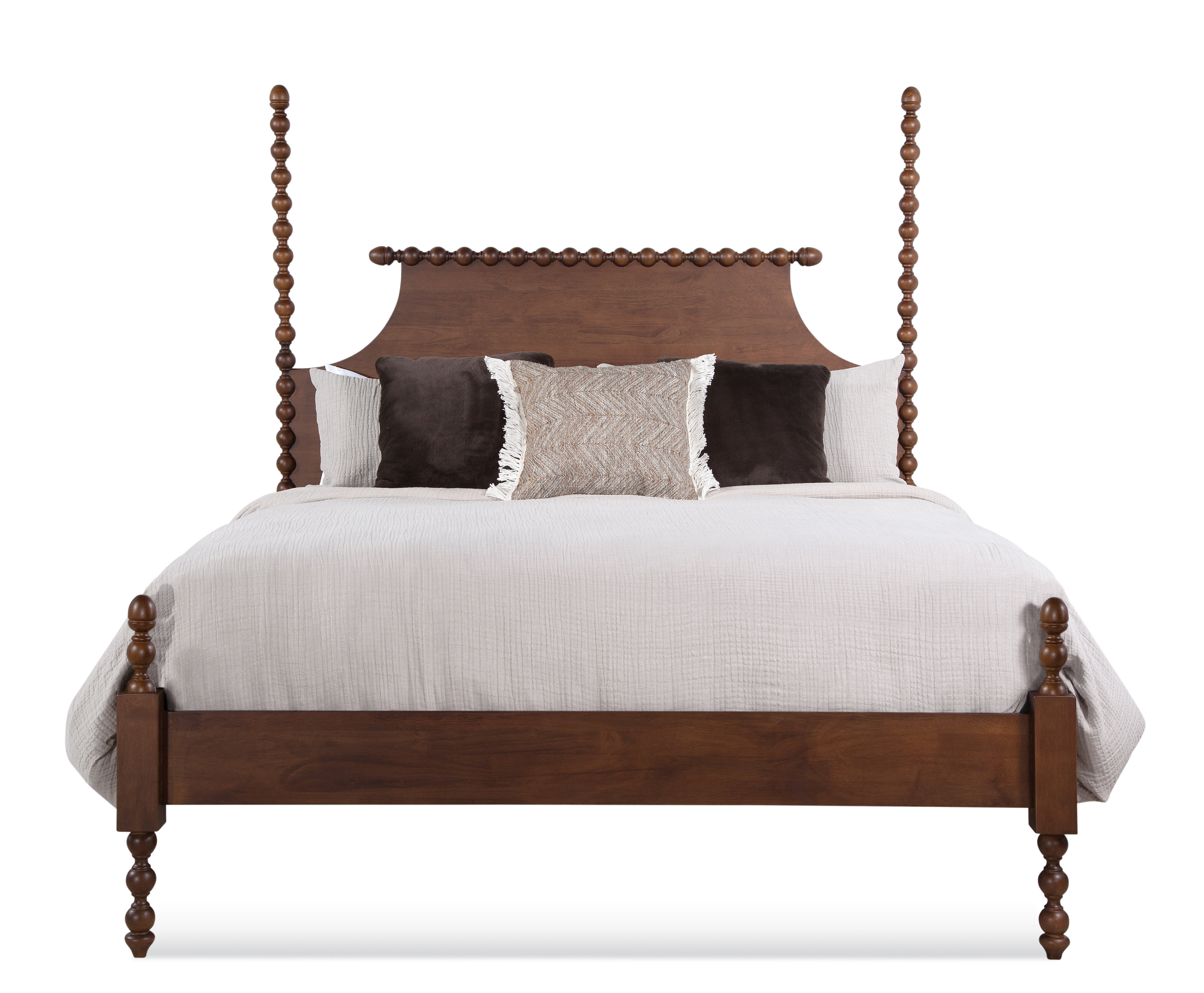 Birch Lane™ Mary Spindle Four Post Bed & Reviews | Wayfair