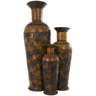 Astoria Grand Ciotti Metal Trumpet Floor Vase & Reviews | Wayfair