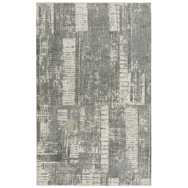 Rizzy Home Hybrid Wool Abstract Indoor Rug | Wayfair